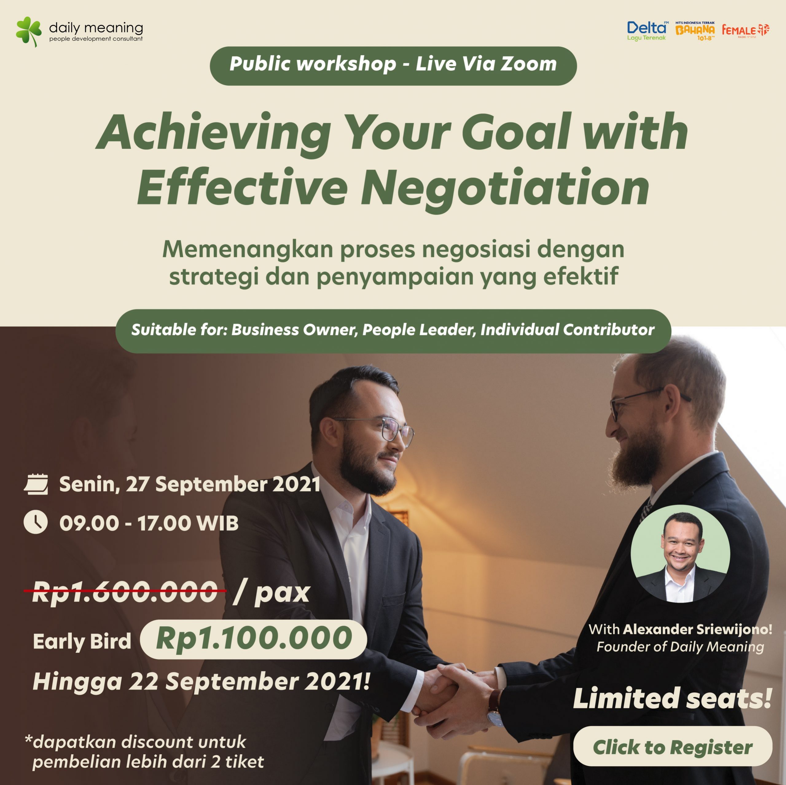 Achieving Your Goal with Effective Negotiation - Daily Meaning