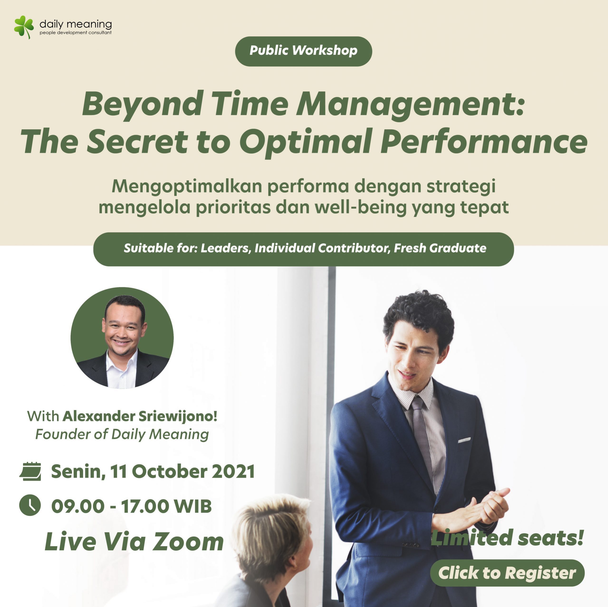 Beyond Time Management: The Secret to Optimal Performance - Daily Meaning